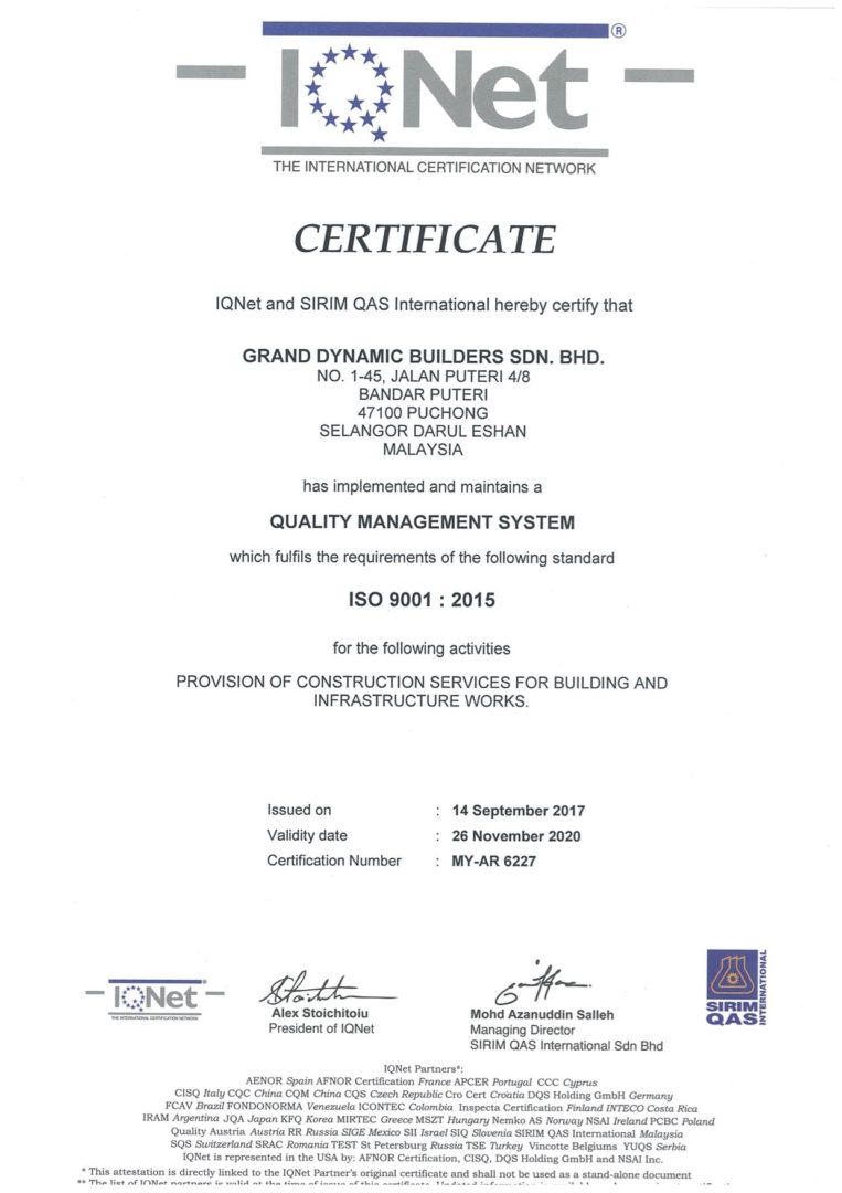 Accolades - GDB Holdings Berhad